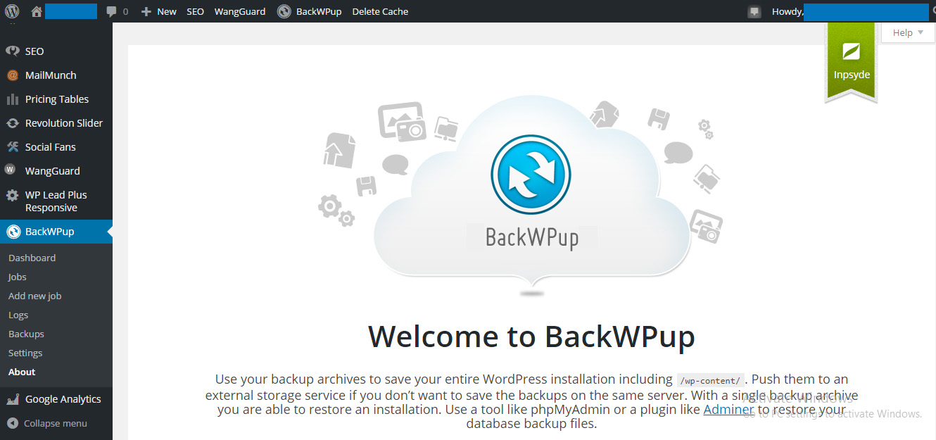 How To Backup Your WordPress Site Using BackWPup