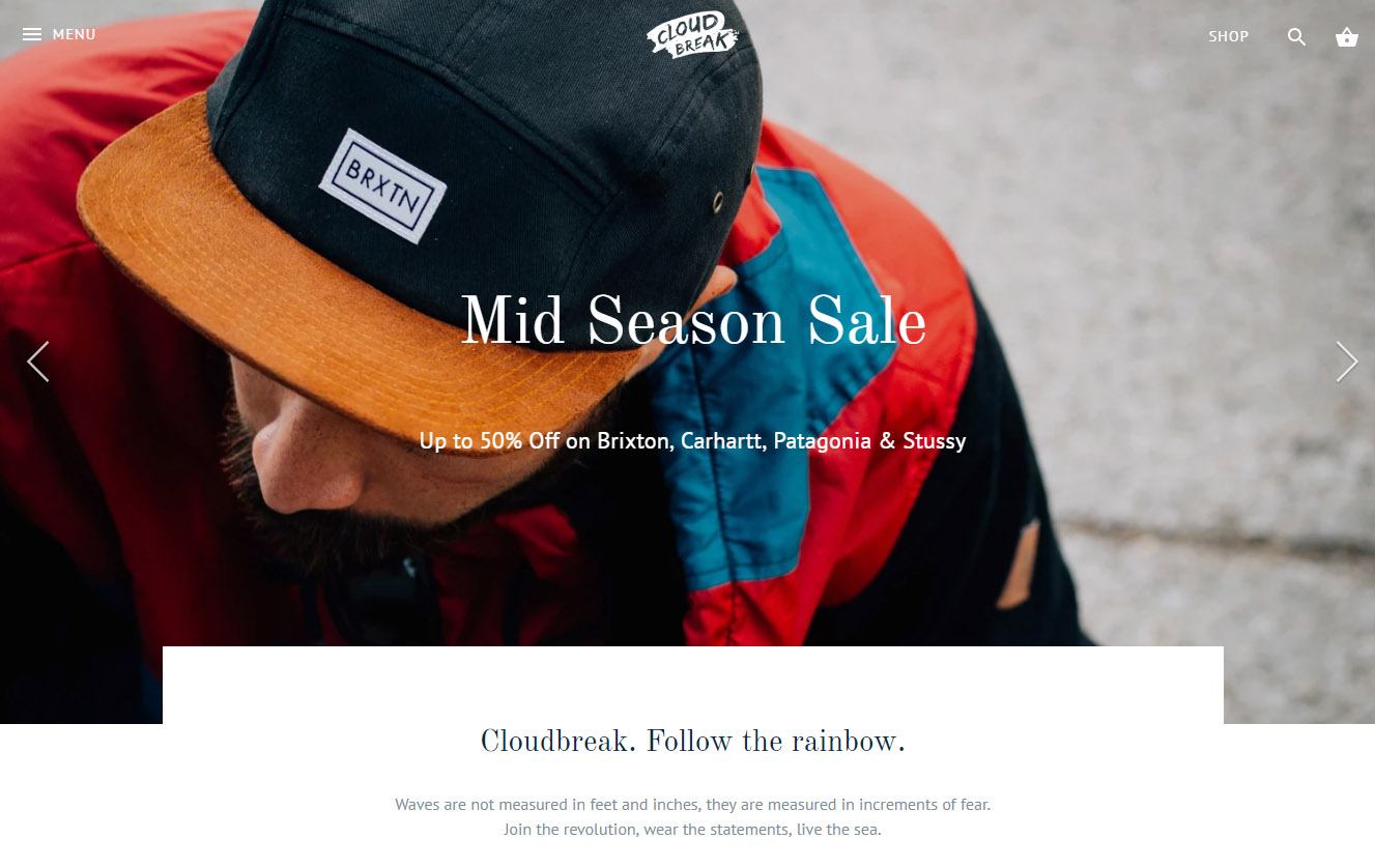 12 Spectacular Shopify Themes For E-Commerce Websites - Woblogger