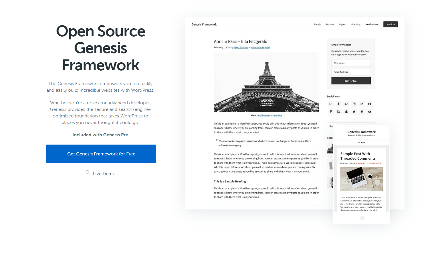 Genesis Framework Review: Is It Worth Your Money? - Woblogger