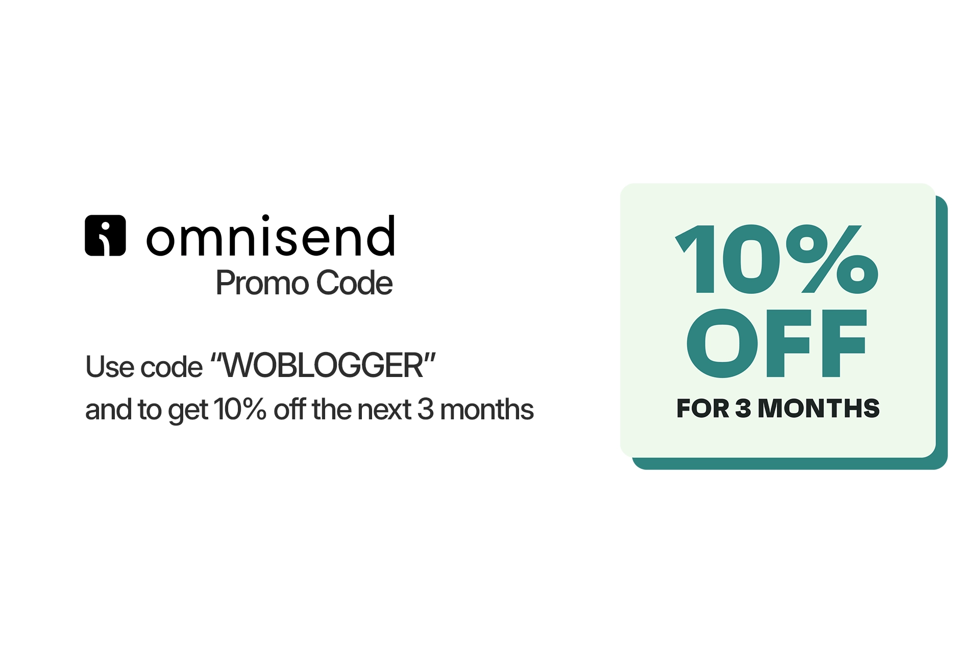Omnisend Coupon 2026 - Get 10% Off for 3 Months - Woblogger
